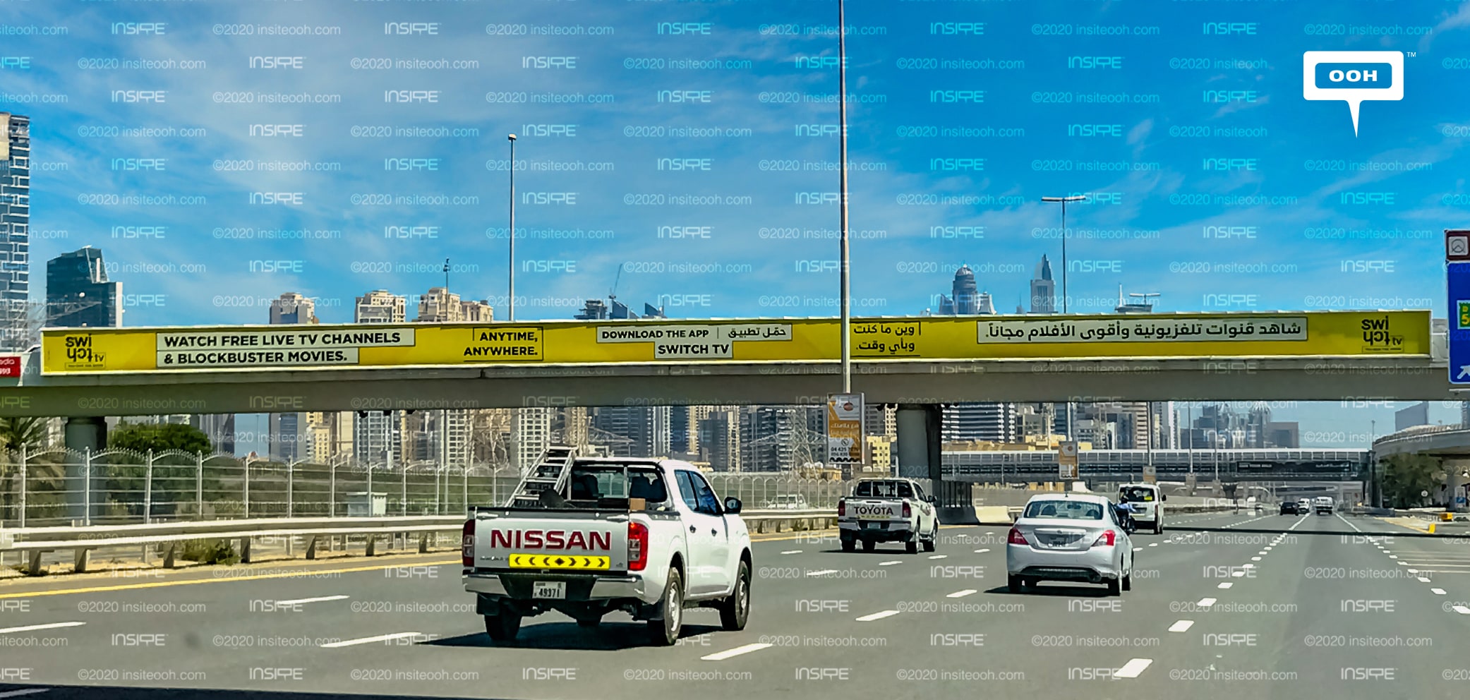 Switch TV rises on the billboards of Dubai with an OOH campaign ...