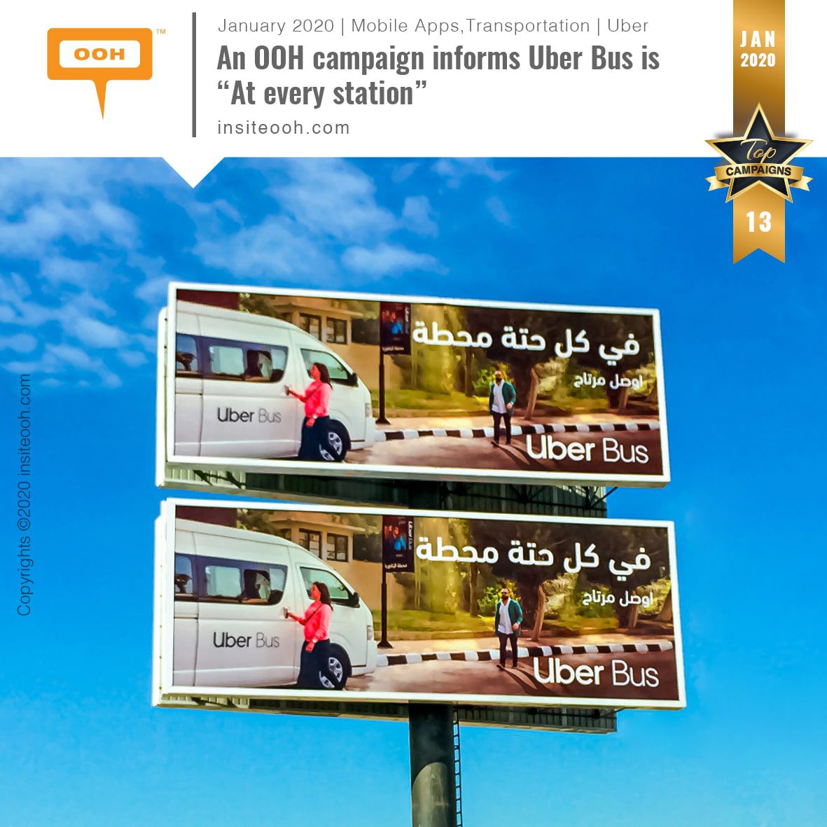 The OOH market welcomes the New Year with January’s Top 20 Campaigns ...