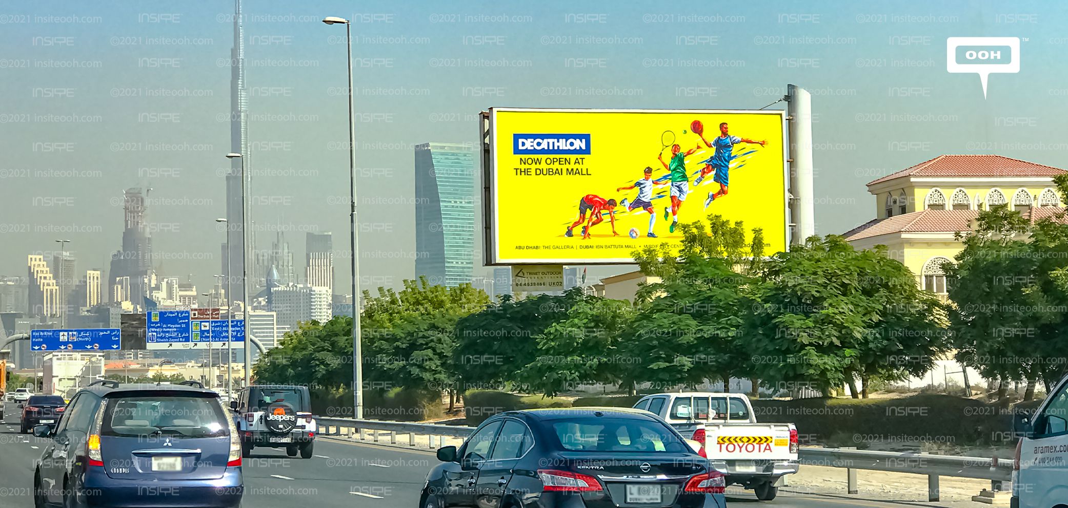 Decathlon Lands on Dubai’s Billboards to Announce That It’s Now Open in ...