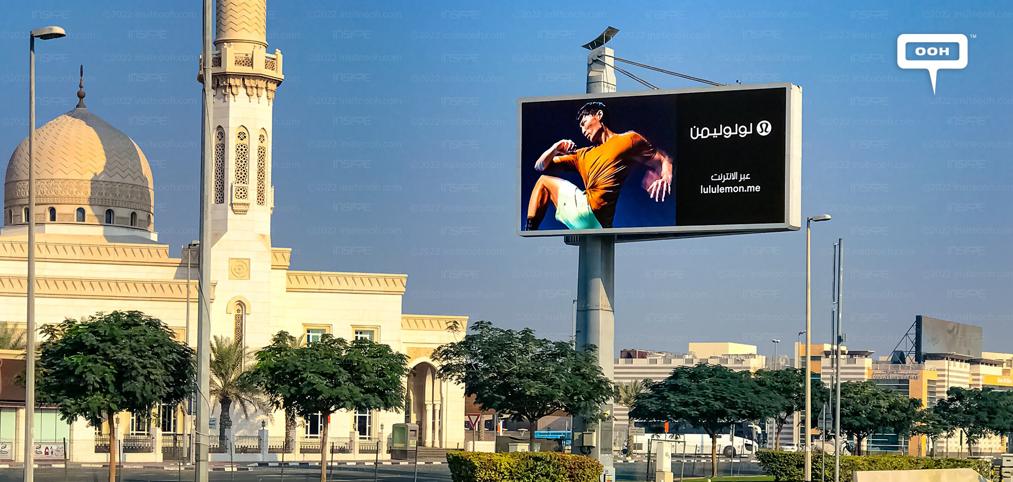 Dubai’s OOH Display is Splendidly Relished With Lululemon’s New Ad Campaign! | INSITE OOH Media ...