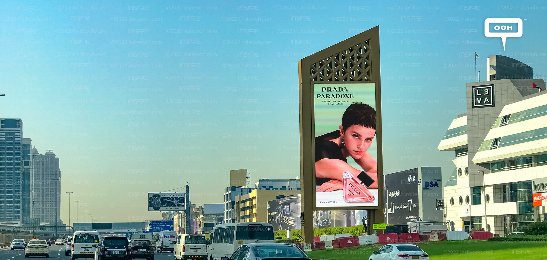 The Irresistible Emma Watson Beams Her Way on Dubai’s 3D DOOH Being the ...