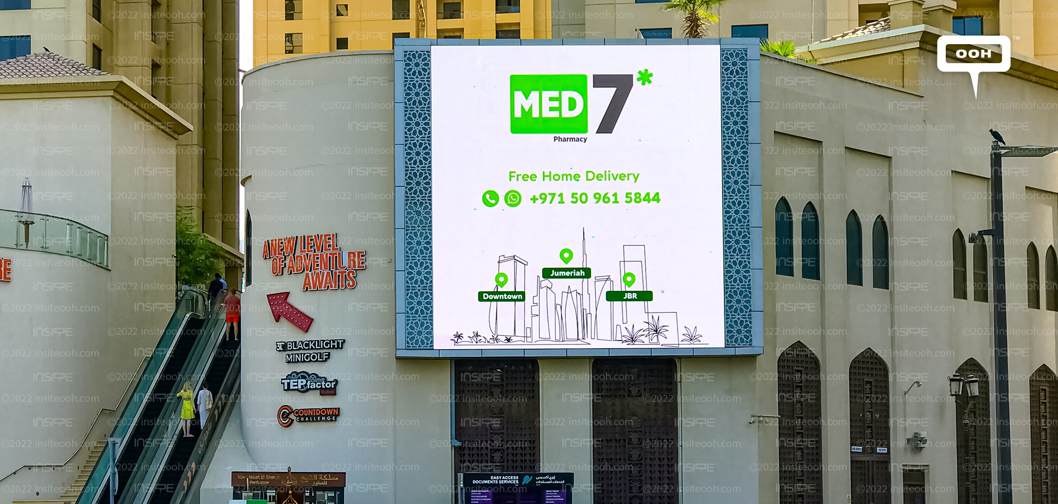 Med7 Pharmacy Reigns Over the UAE’s Digital Billboards, Spreading ...