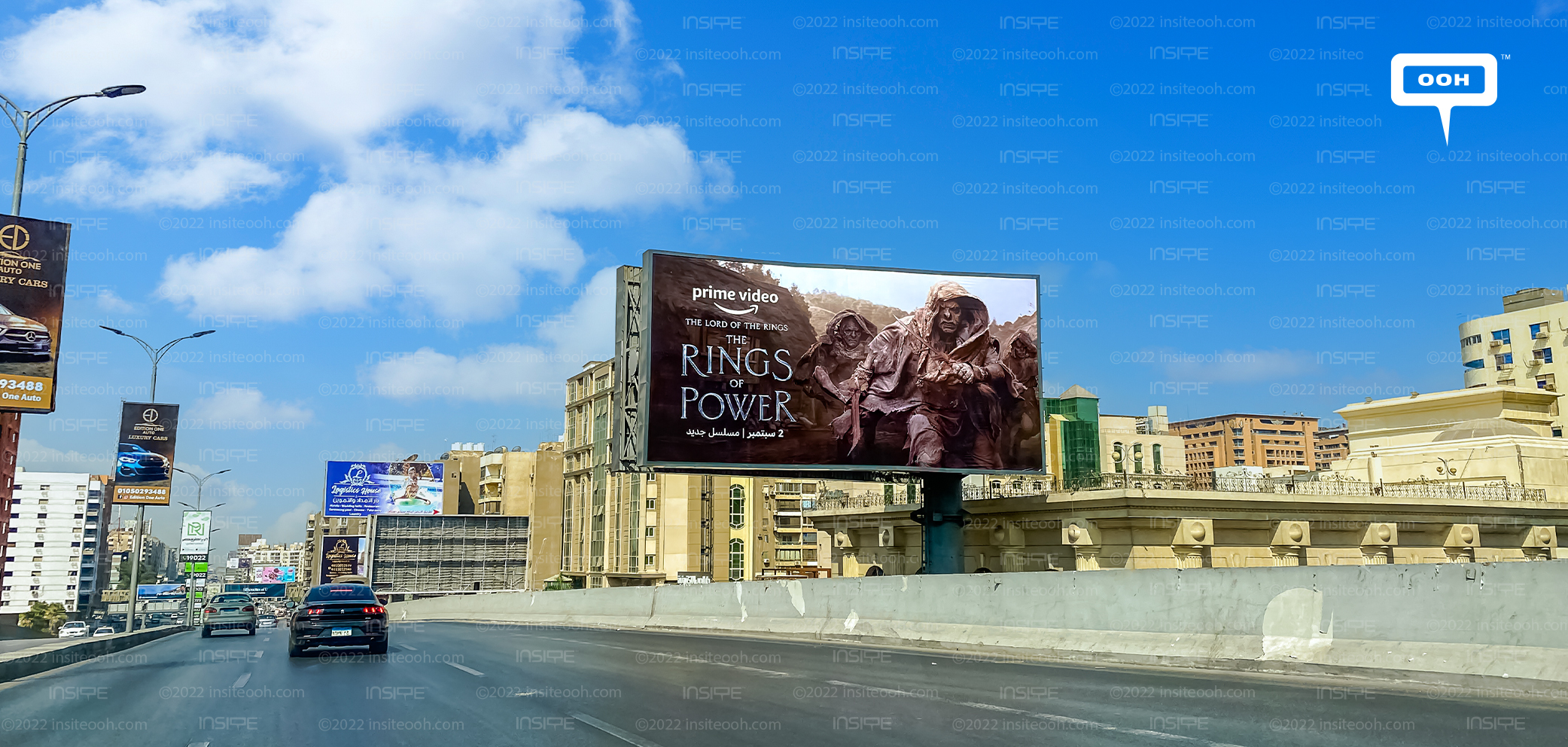 Cairo’s Billboards Join the Global Campaign of Amazon Prime Video, "The Rings of Power" | INSITE ...