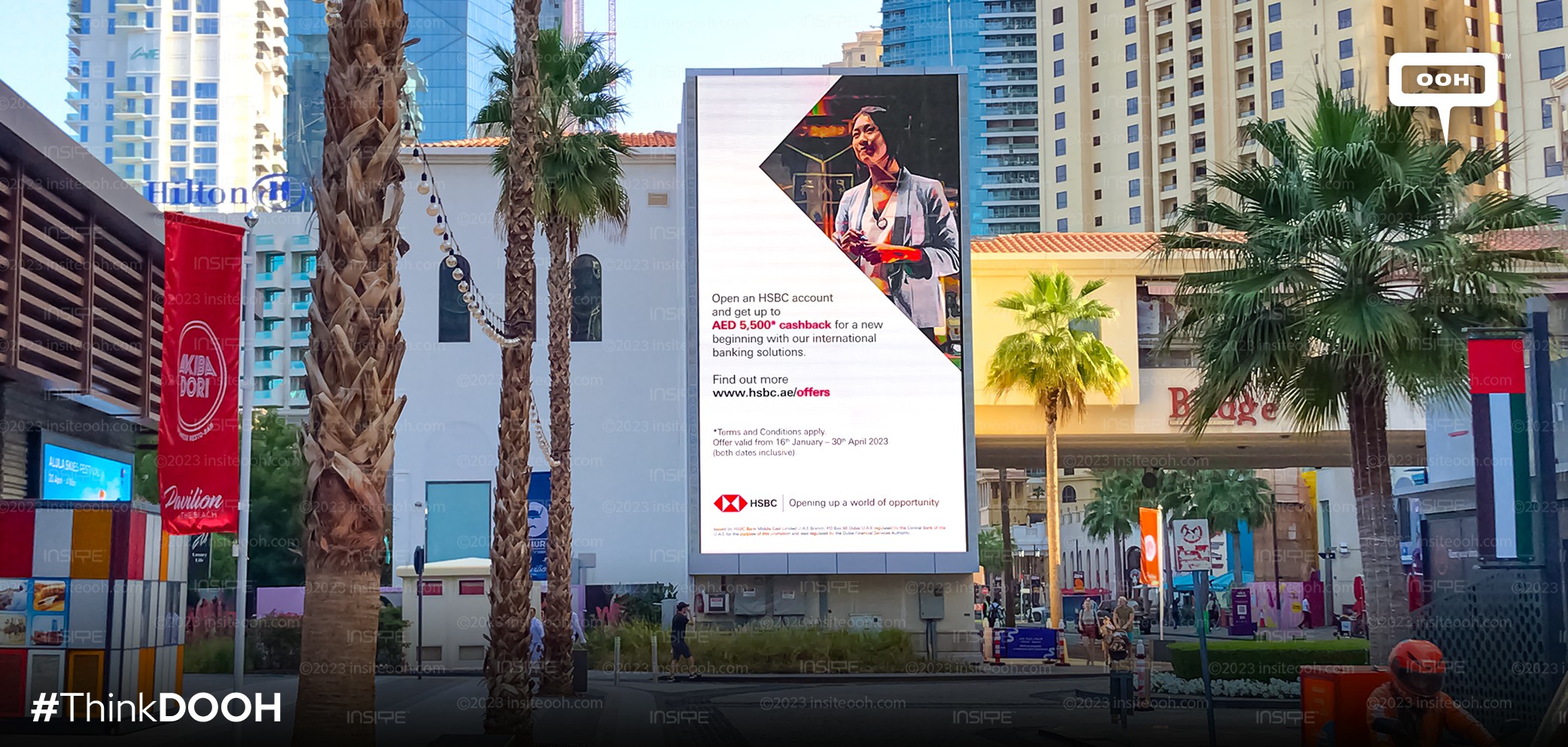 HSBC's DOOH Campaign Is About New Beginnings, Cashbacks, and Going Back to Roots! | INSITE OOH ...