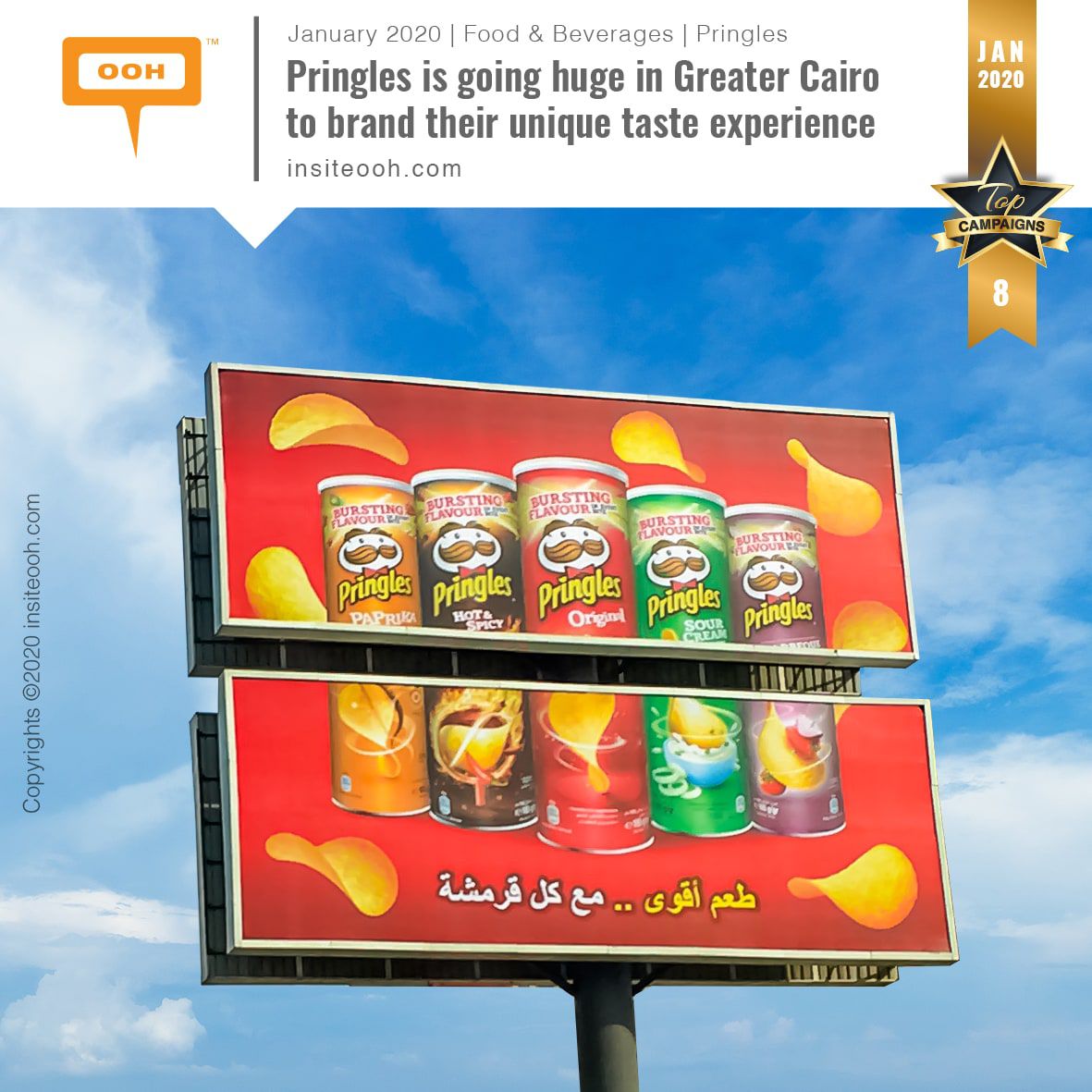 The OOH market welcomes the New Year with January’s Top 20 Campaigns ...