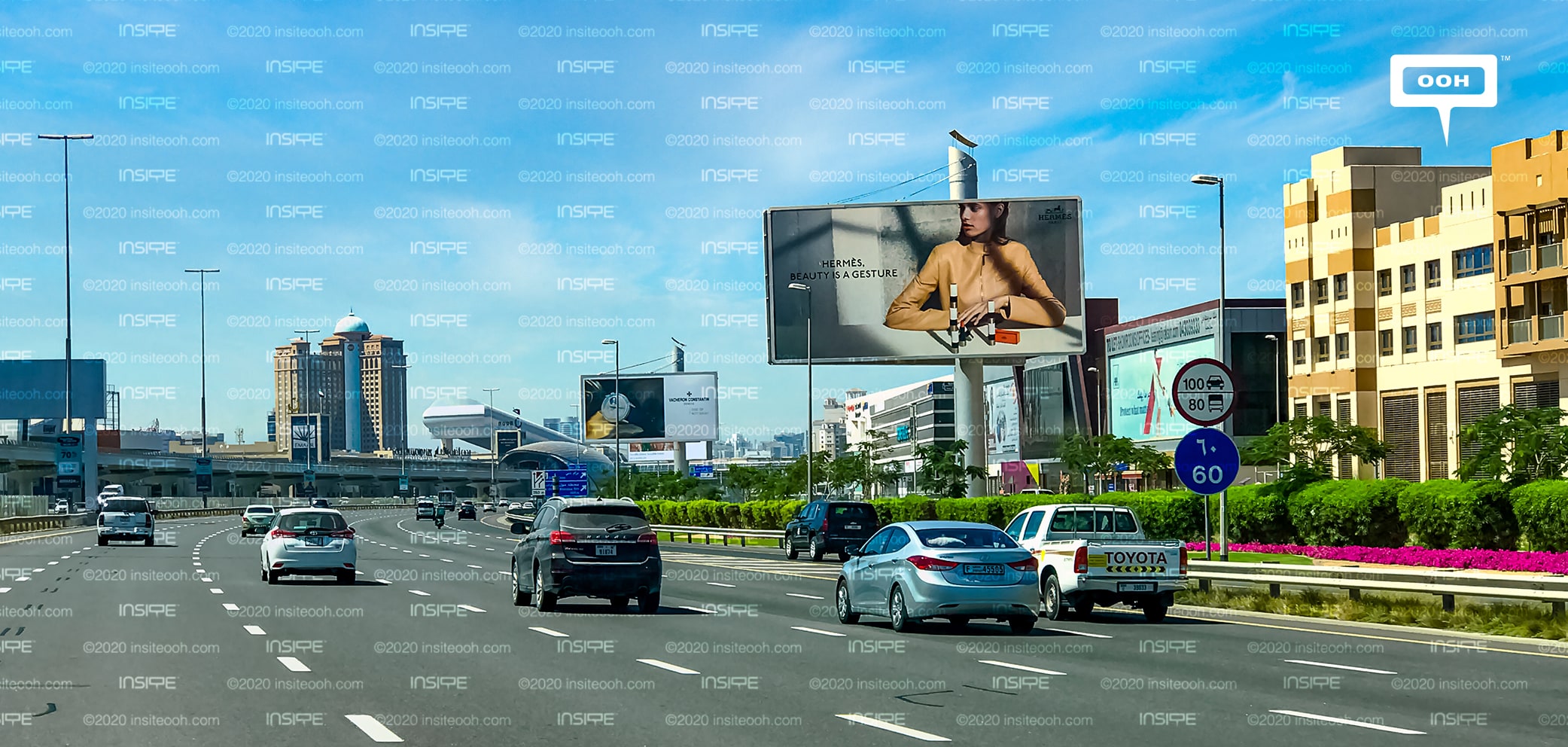 Top-notch fashion brands rise up in April with OOH ads across Sheikh ...