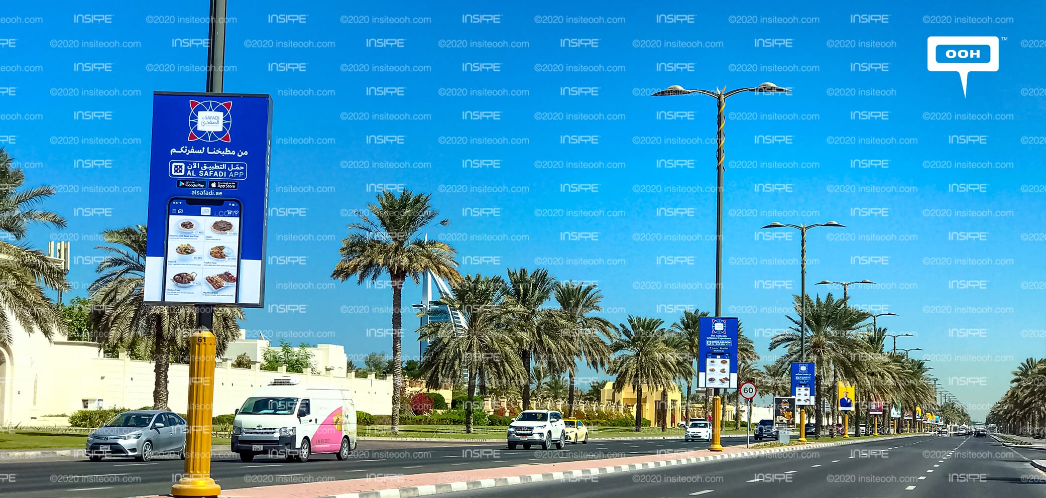 Al Safadi Restaurants promotes its mobile app on Dubai's billboards ...