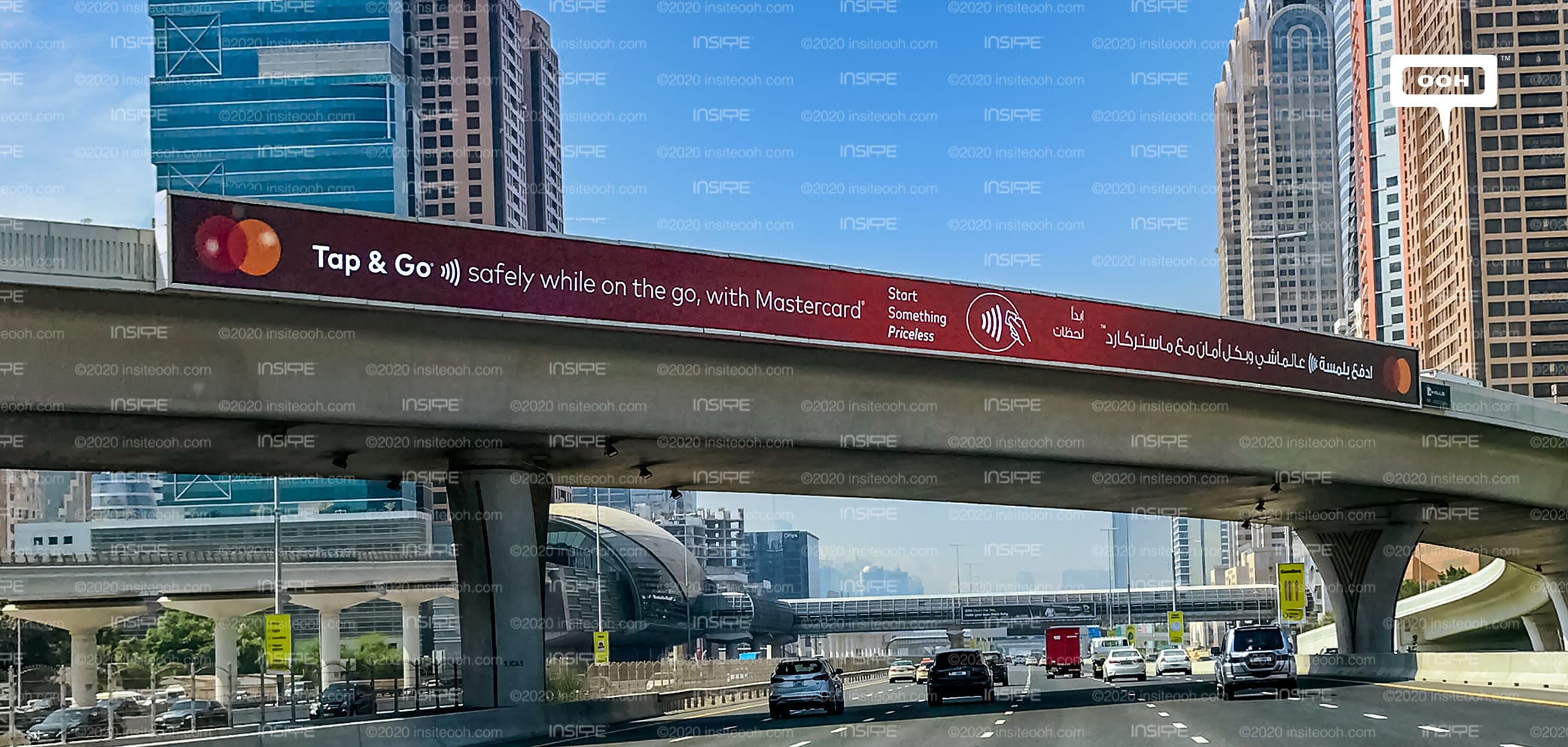 Mastercard rises on Dubai's billboards to bring its safe "Tap & Go ...