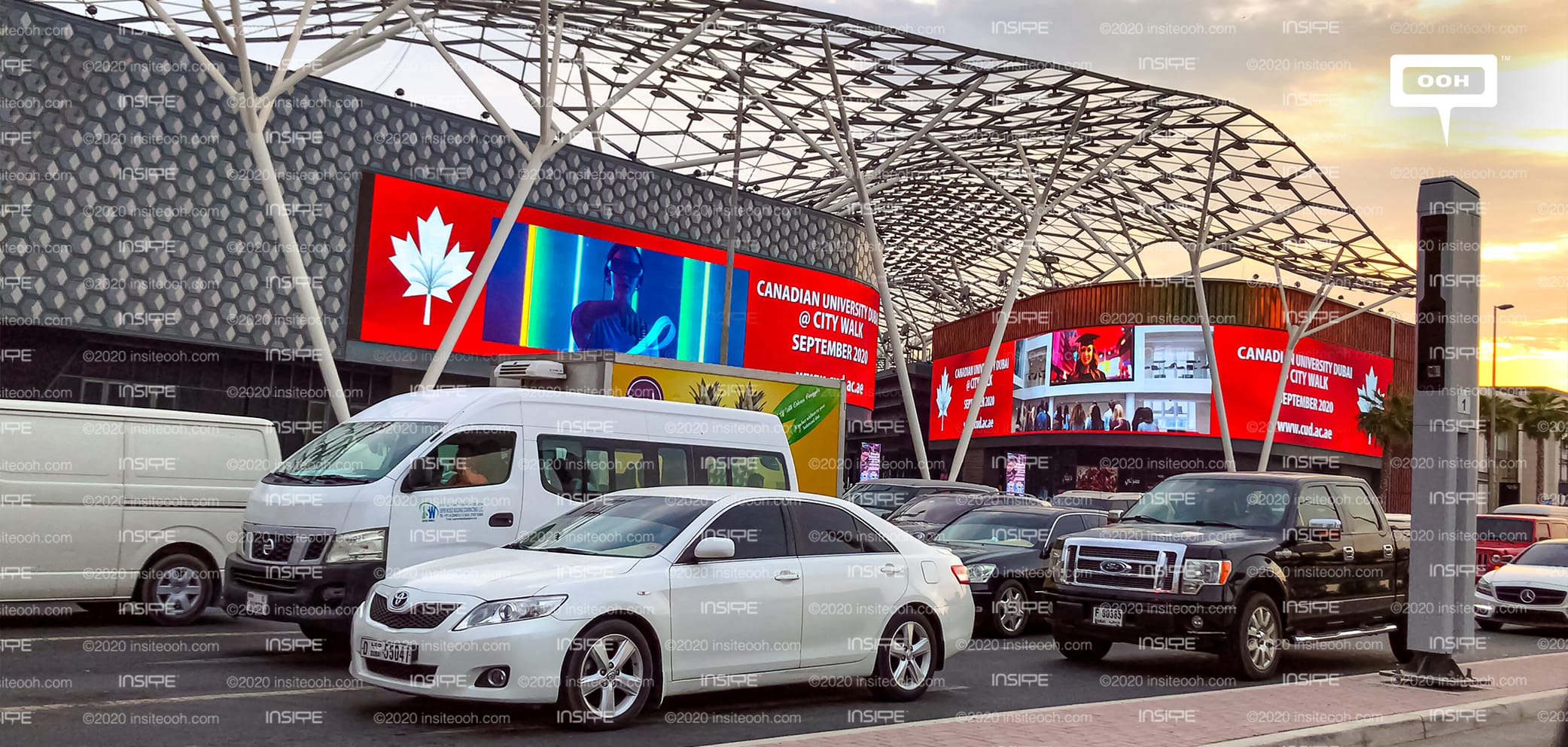 Canadian University Dubai announces expansion at City Walk on an impressive DOOH campaign ...