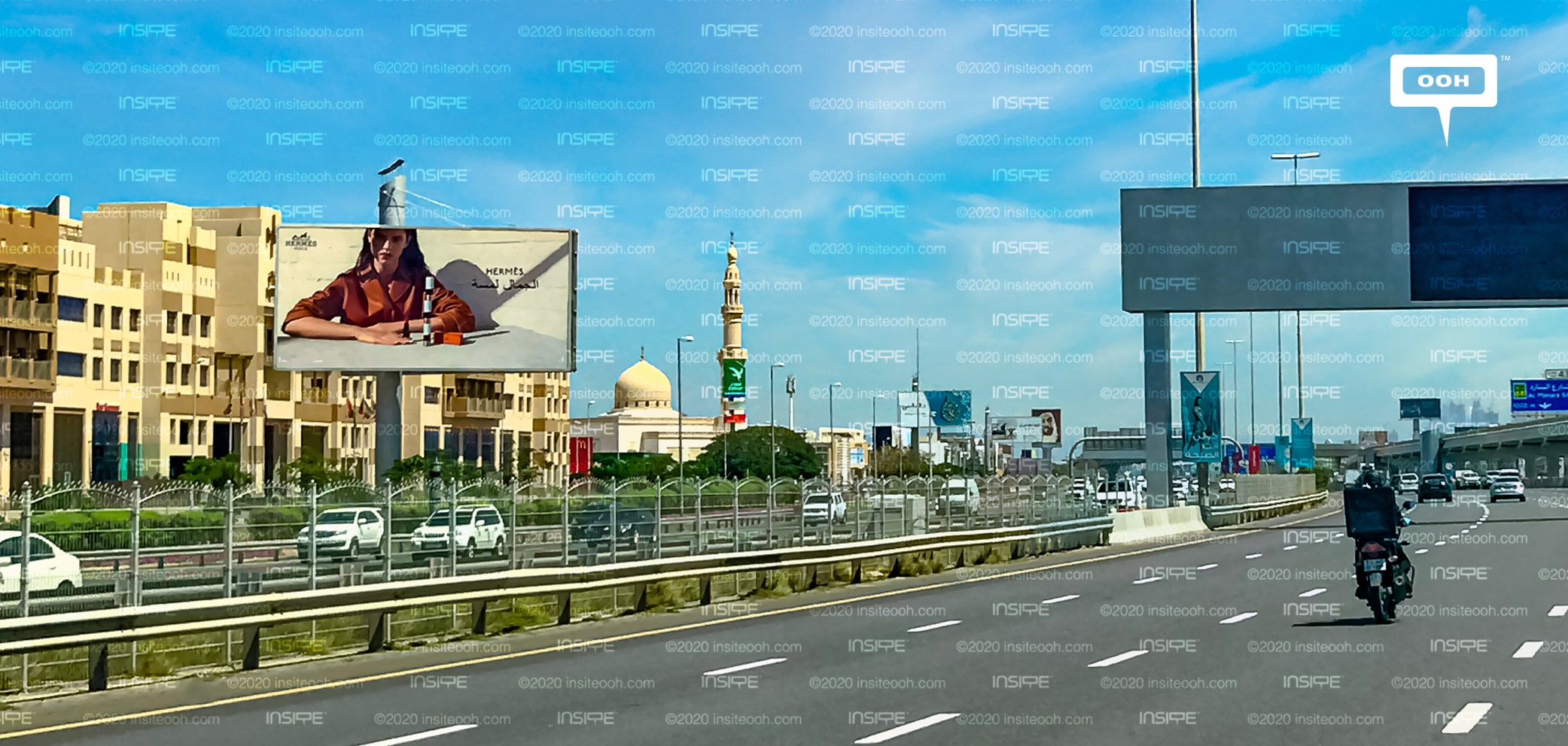 Top-notch fashion brands rise up in April with OOH ads across Sheikh ...