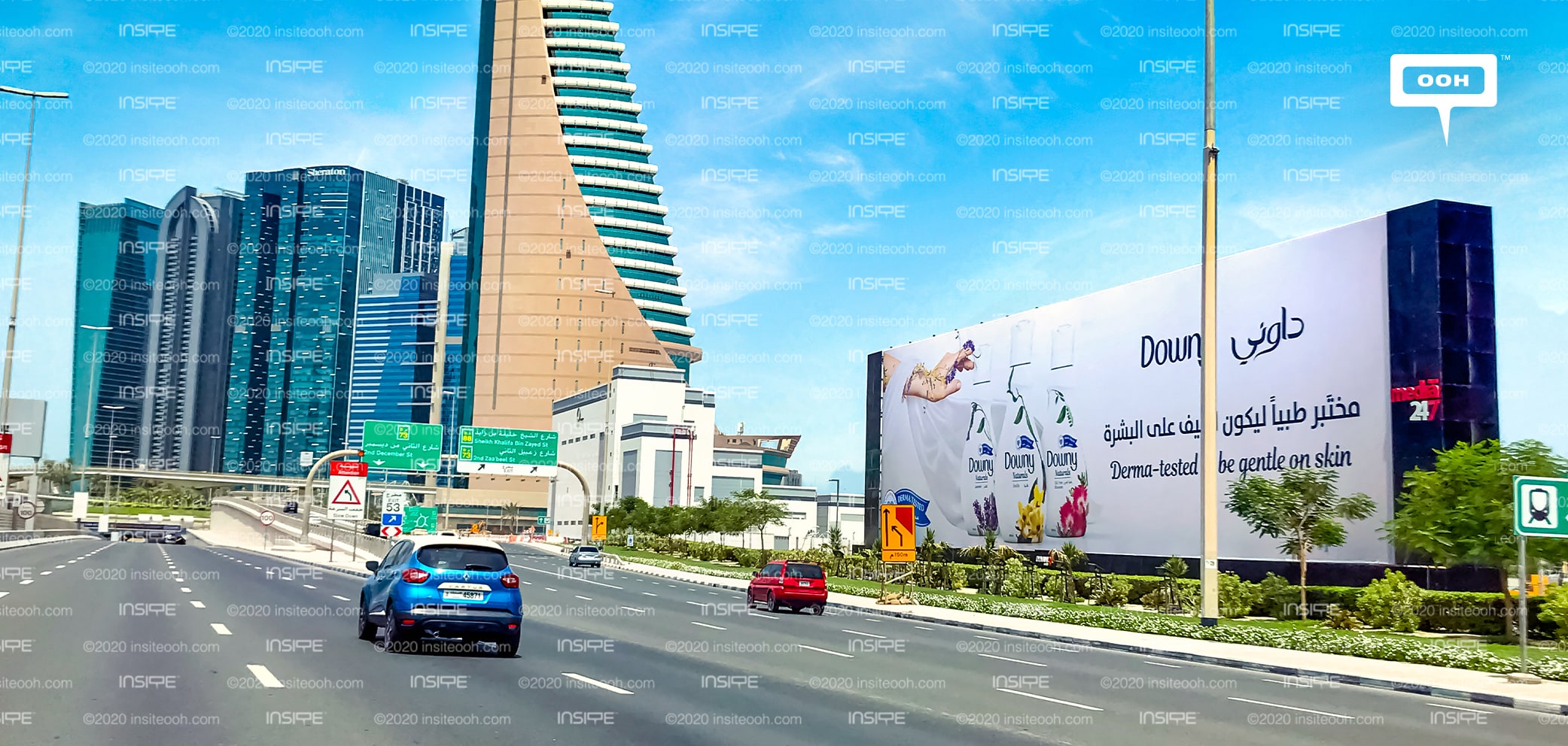 Downy visits Dubai’s billboards to offer a gentle solution for your ...