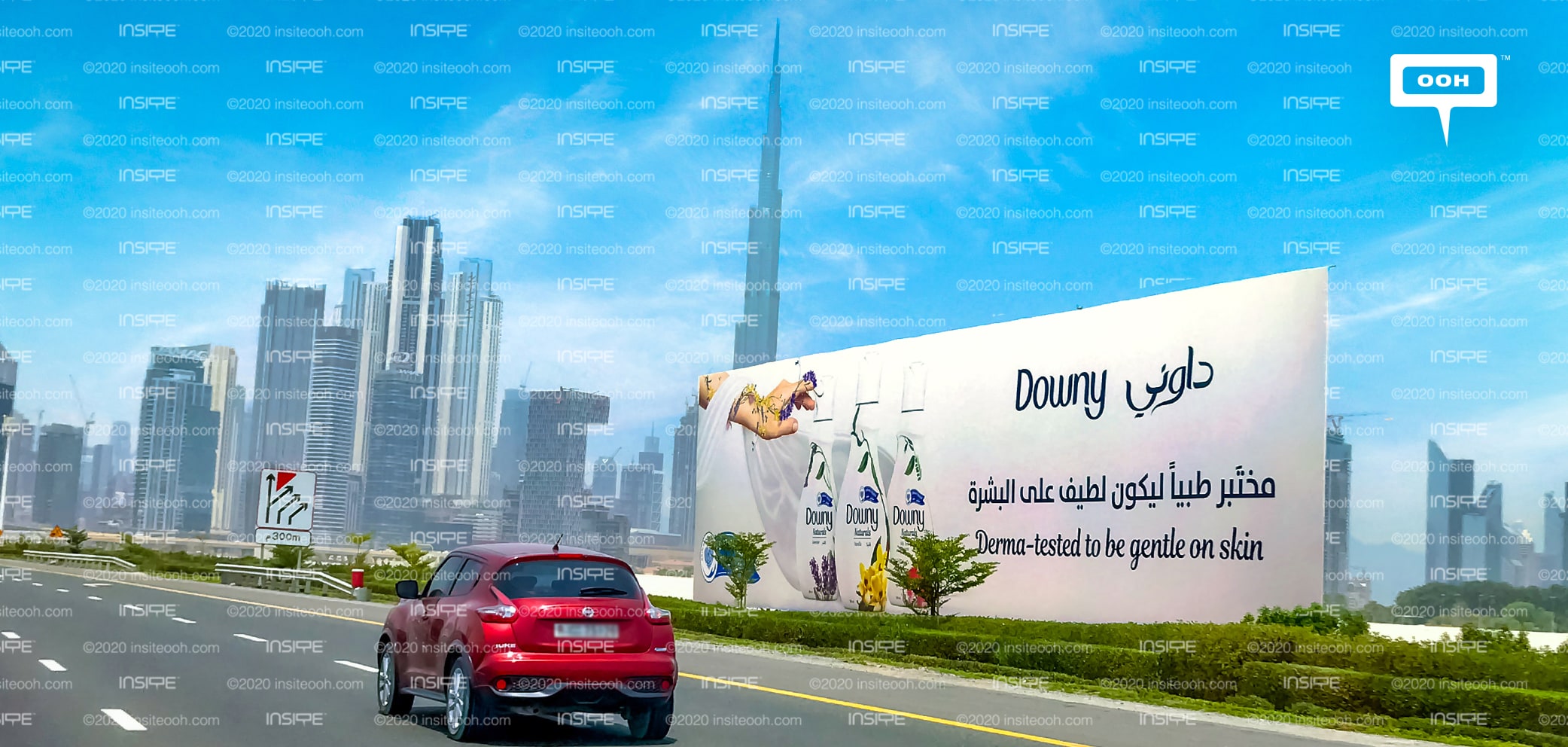 Downy visits Dubai’s billboards to offer a gentle solution for your ...