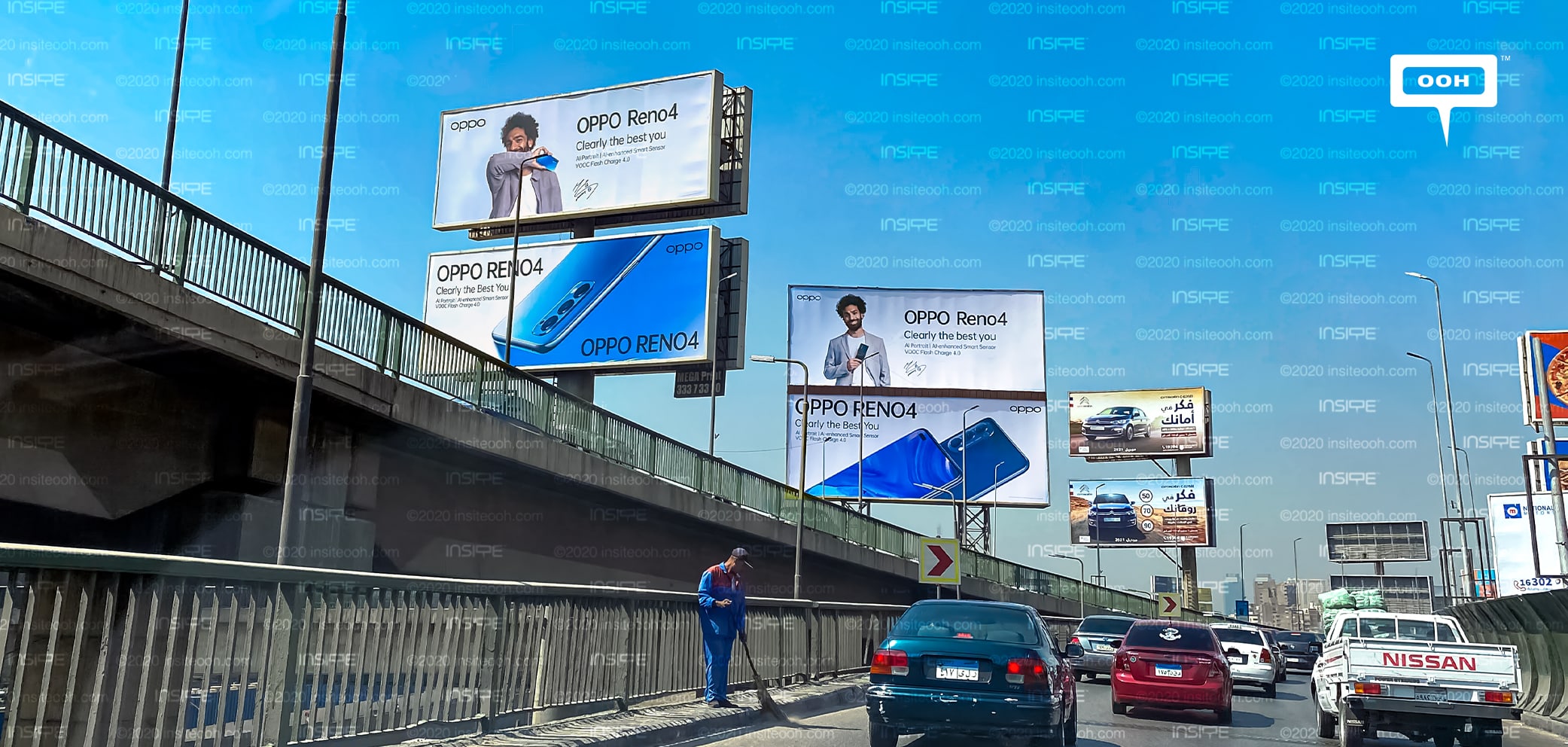 OPPO features Mohamed Salah to rule Cairo’s billboards with Reno4 ...