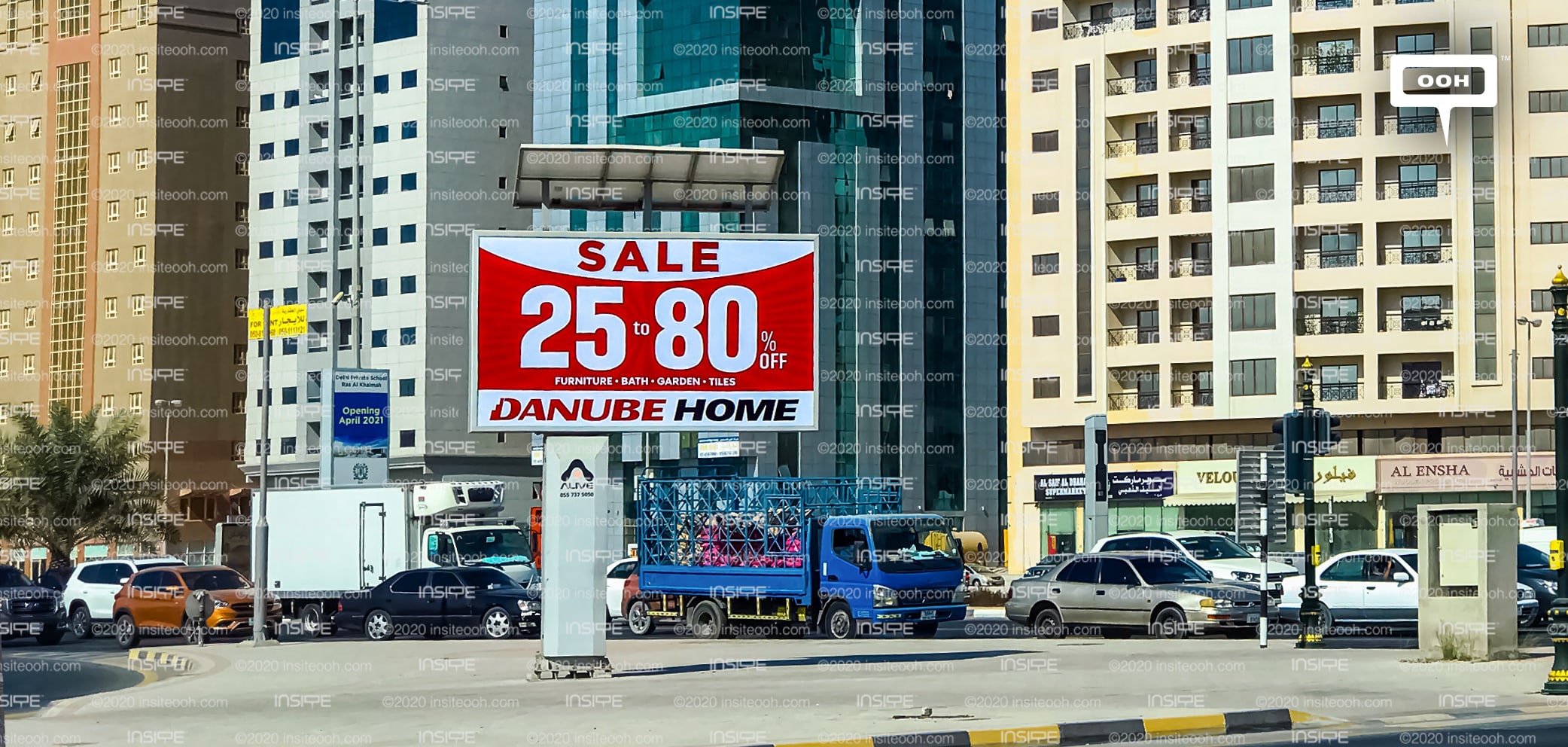 Danube Home announces its mega sale on the billboards of The Emirates ...