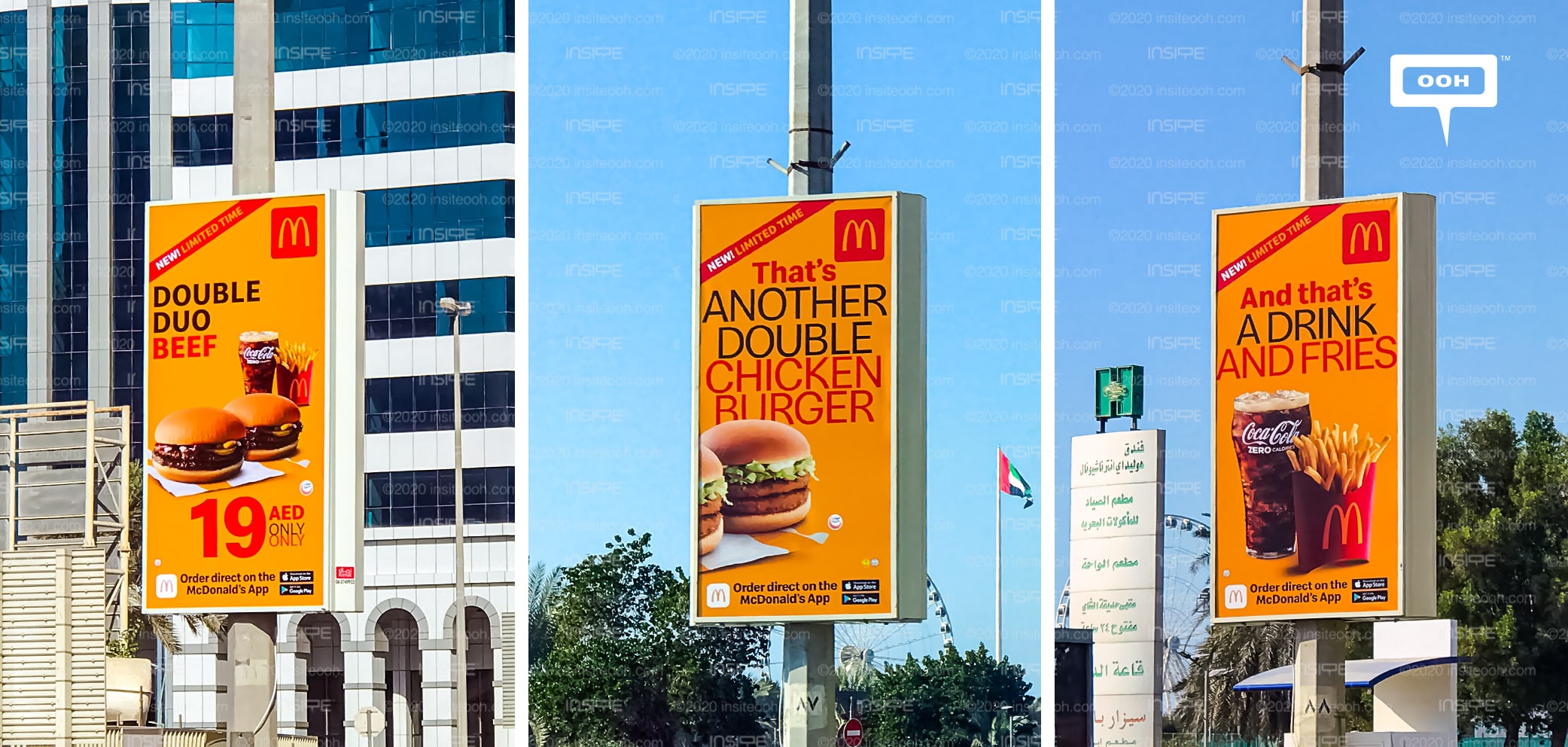 McDonald’s UAE releases an OOH promotional campaign for its double duo ...