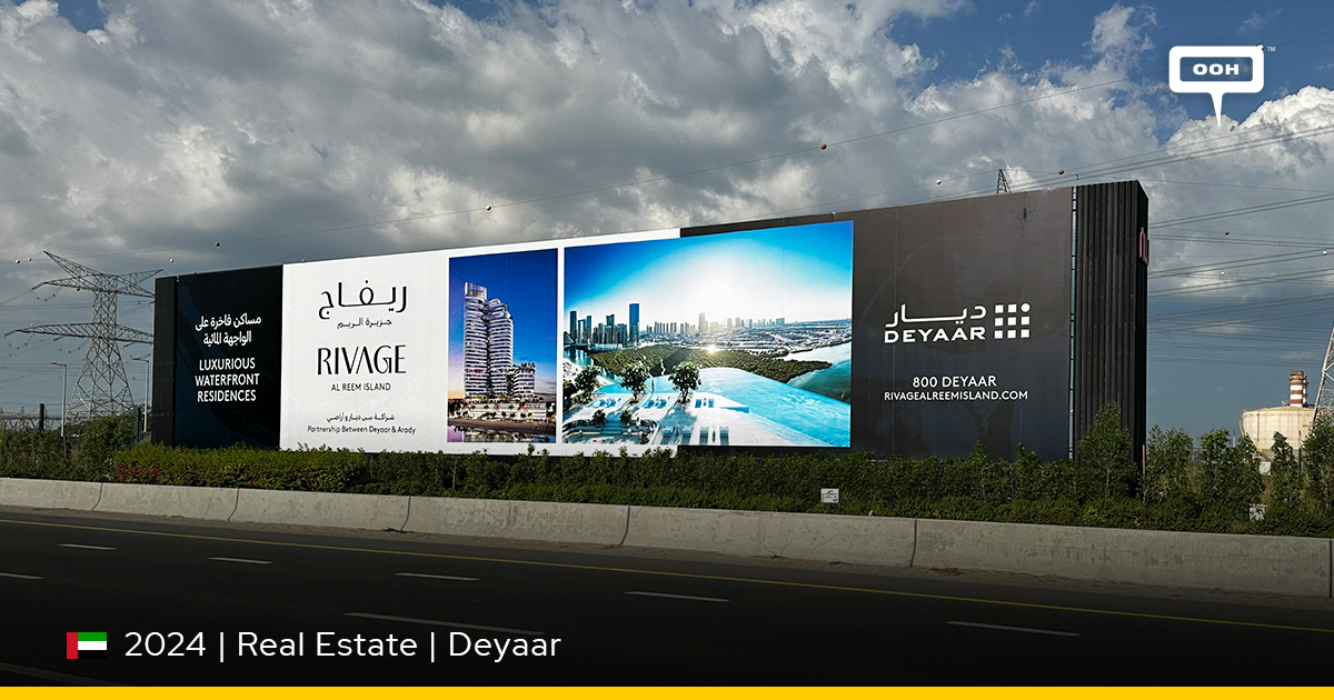 Deyaar Showcases Luxurious Rivage Al Reem Island on Dubai’s OOH ...