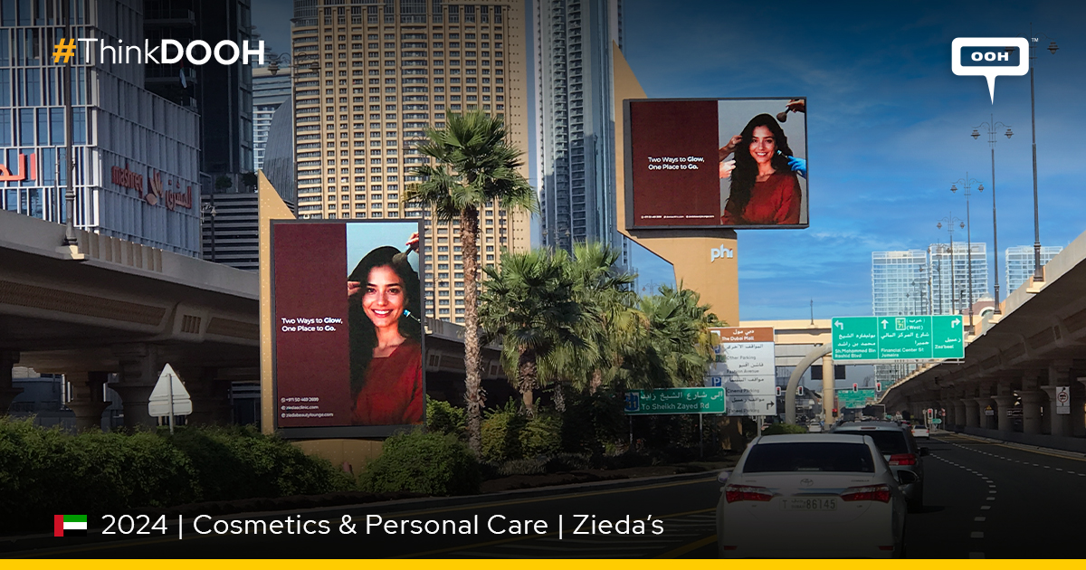 Zieda’s Lights Up Dubai with New Digital OOH Campaign for Beauty ...