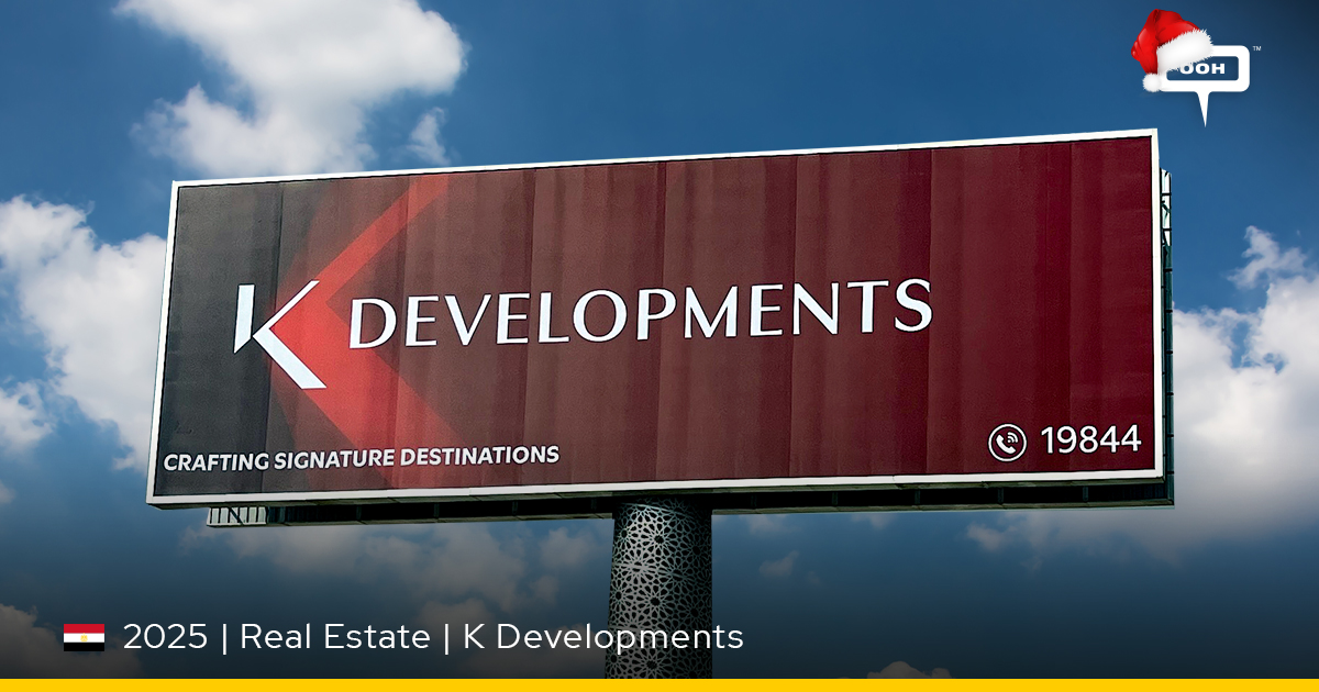 K Developments Launches with a Hyper-Focus on Signature Spaces Across Cairo’s Billboards ...