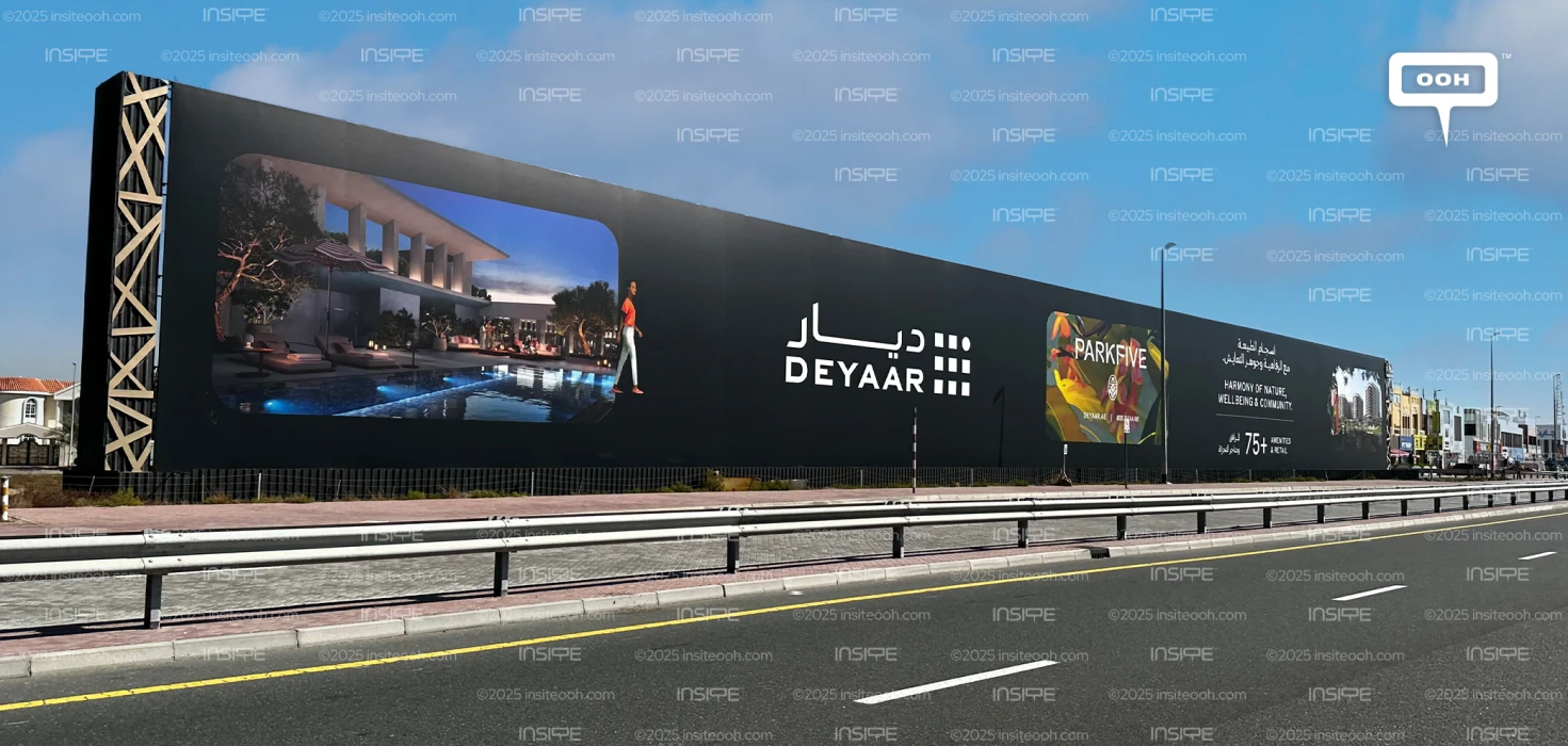 Park Five by Deyaar OOH Campaign Steals the Limelight in Harmony - INSITE OOH Media Platform