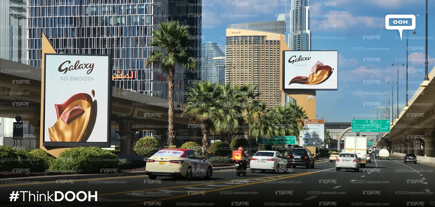 Galaxy, The Silky Smooth Chocolate, Offers Lasting Pleasure on DOOH ...