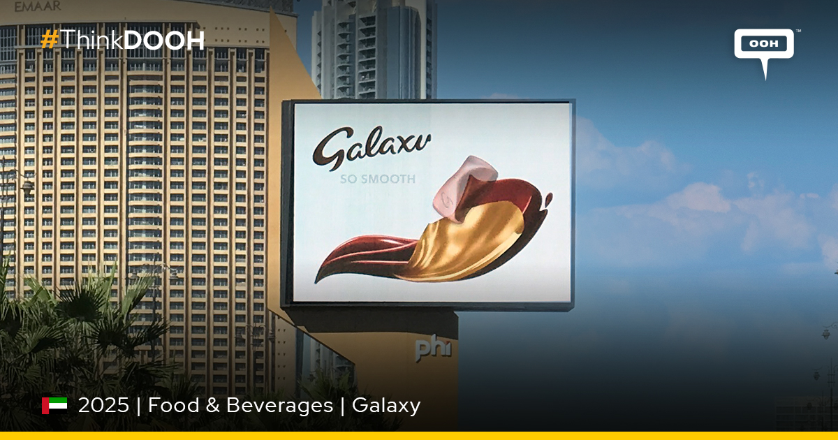 Galaxy, The Silky Smooth Chocolate, Offers Lasting Pleasure on DOOH ...
