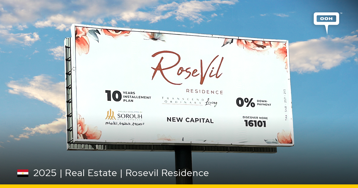 Rosevil Residence by Sorouh Developments for a Life Full of Roses - INSITE OOH Media Platform