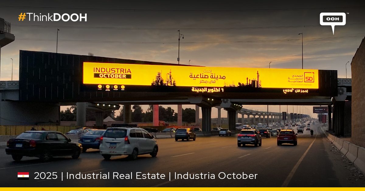 An Extensive D/OOH Campaign for ElSewedy’s Industria October - A Fresh ...