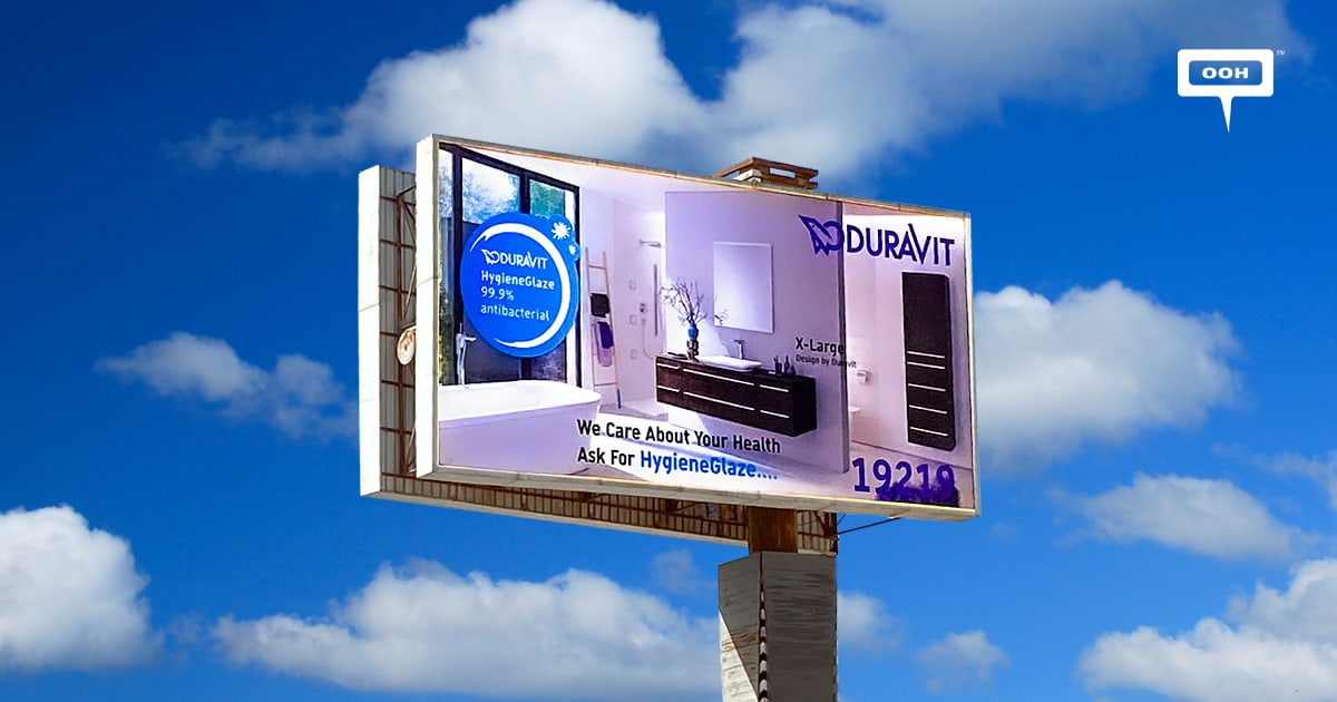 Duravit makes a presence on Cairo's billboards to showcase its ...