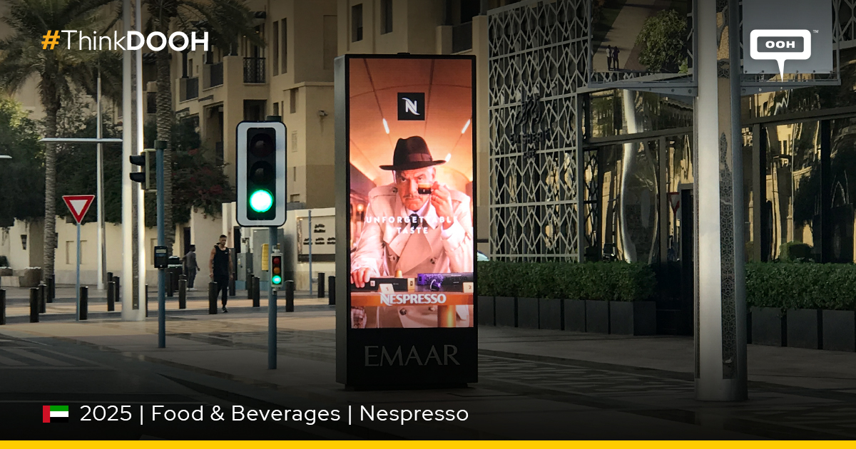 Nespresso’s Unforgettable Taste DOOH Campaign Starring George Clooney ...