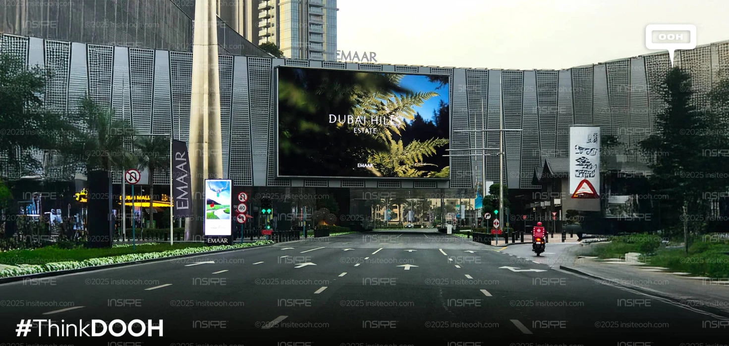 Emaar Launches Dubai Hills Estate on Dubai’s Digital Screens - INSITE OOH Media Platform