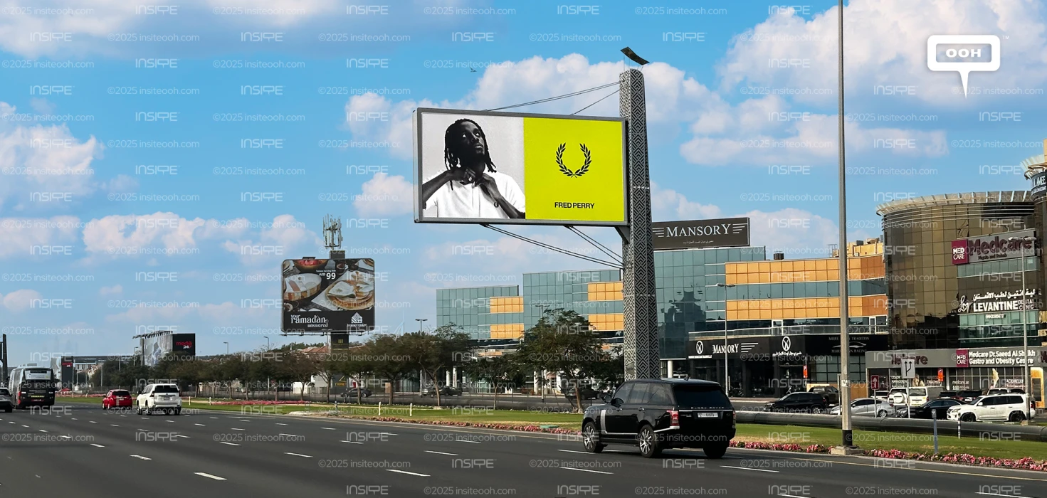 Fred Perry Launches Match Fit Campaign on Dubai’s OOH Landscape ...