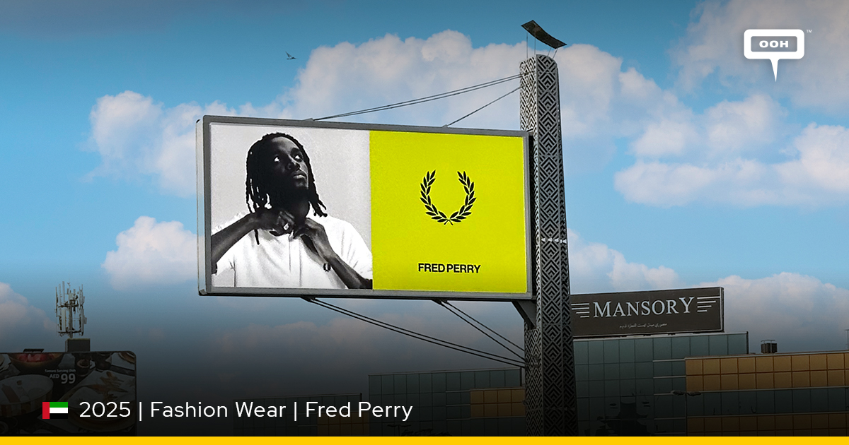 Fred Perry Launches Match Fit Campaign on Dubai’s OOH Landscape ...