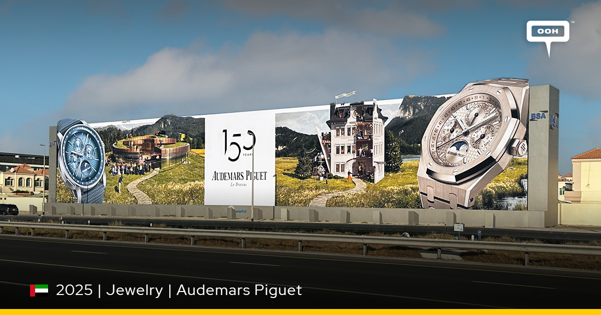 Audemars Piguet’s Die-Cut Billboards Turn Heads in the UAE for 150 ...