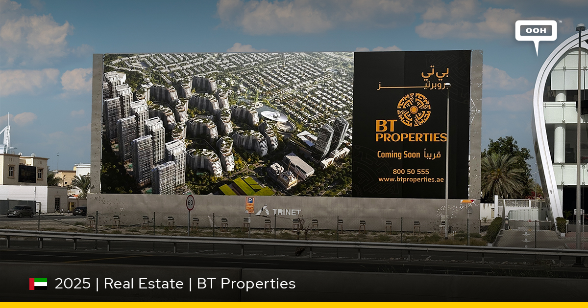 BT Properties’ Latest OOH Campaign in UAE Hints at a Grand Real Estate ...