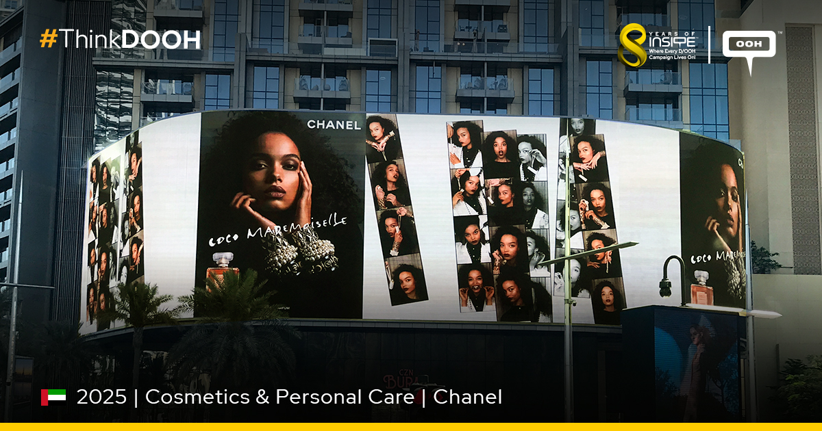 Chanel Elevates DOOH Luxury with a Striking Coco Mademoiselle Comeback ...