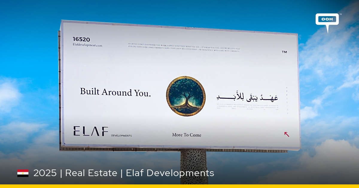 Elaf Developments Promises to Stay Forever on Out-of-Home Billboards ...