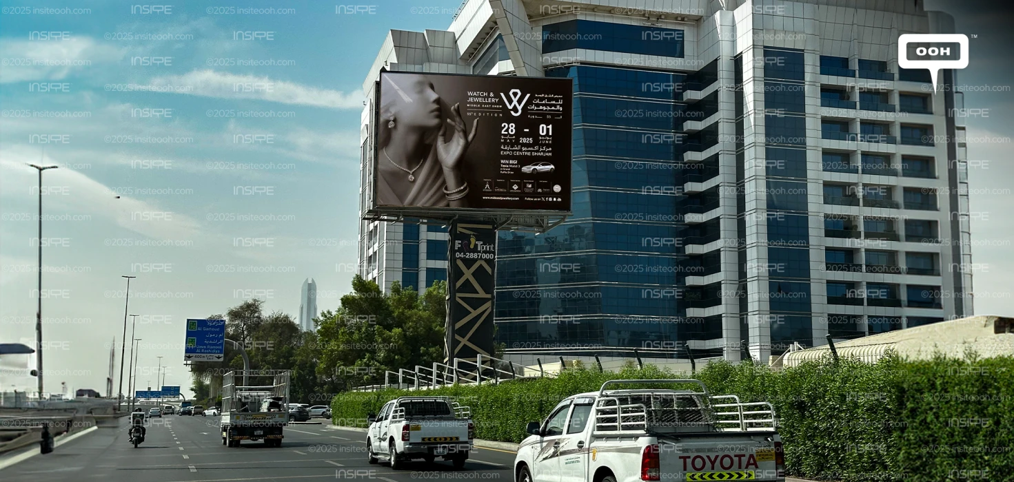 The 55th Watch & Jewellery Middle East Show Hits Emirates Billboards ...