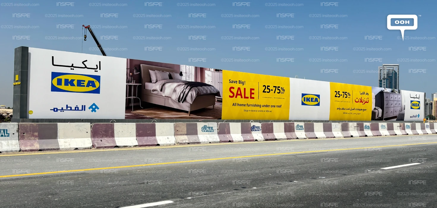 IKEA Branding and Saving Campaign Visits UAE’s OOH - INSITE OOH Media Platform