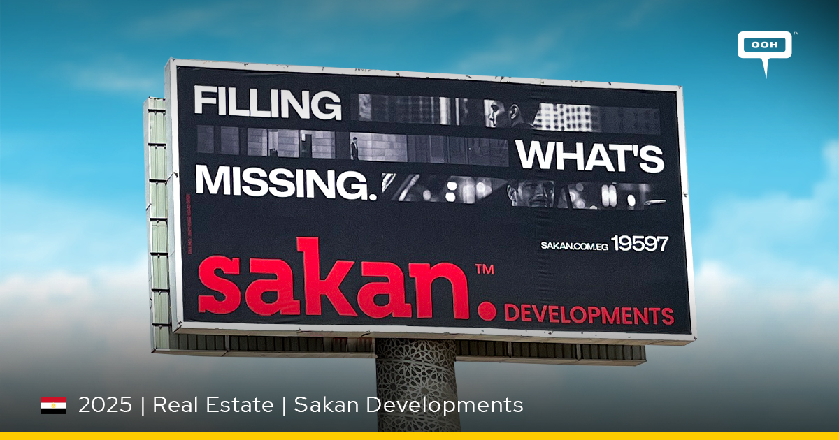 Sakan Developments Hits Cairo’s Streets with a Campaign That’s All About “Filling What’s Missing ...