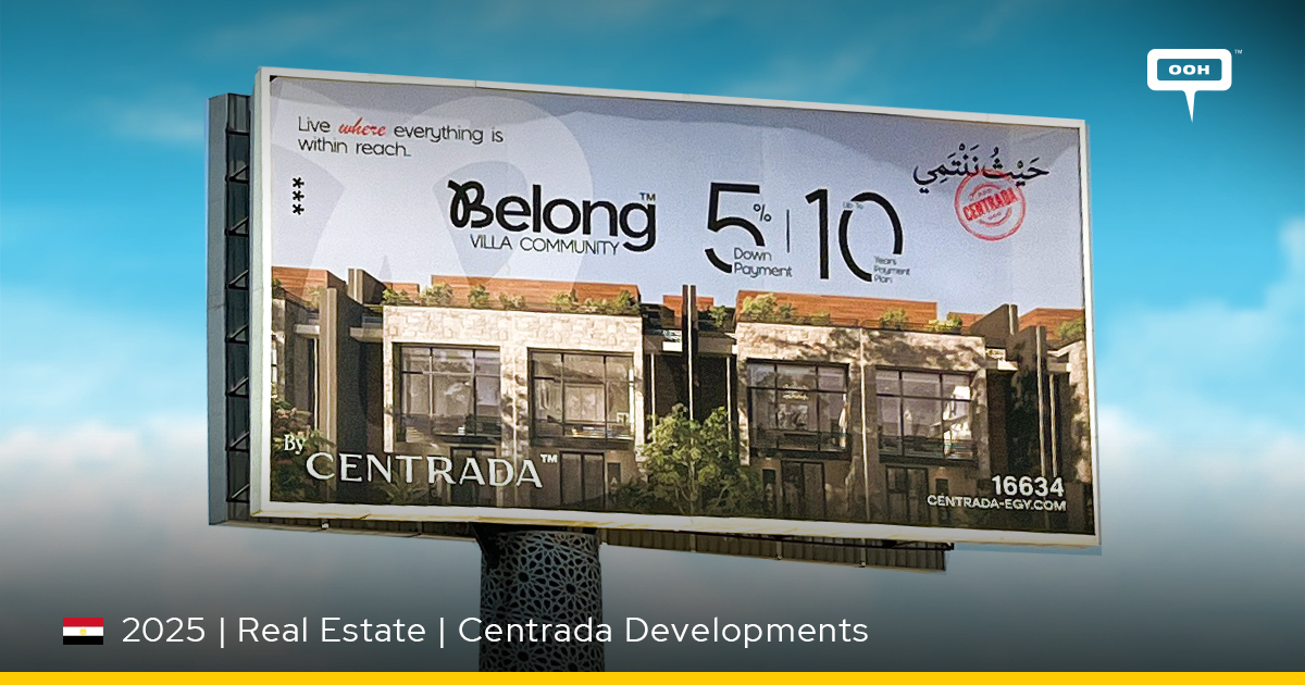 Centrada Developments is Back on Billboards Promoting Belong Villa ...
