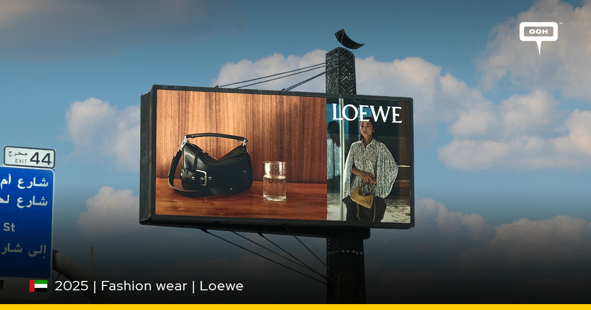LOEWE’s SS25 Campaign Hits Dubai’s Highways - INSITE OOH Media Platform