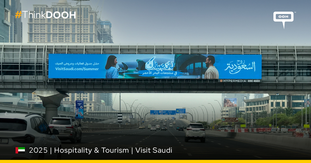 Dubai's DOOH Ads Ignite Endless Summer Fun with Visit Saudi - INSITE OOH Media Platform