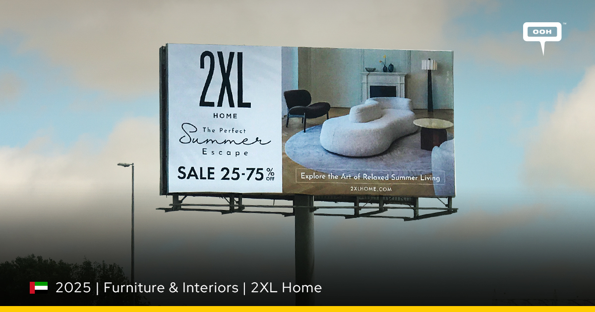 Dubai Billboards Exhibited the Art of a Relaxed Summer, Styled by 2XL ...