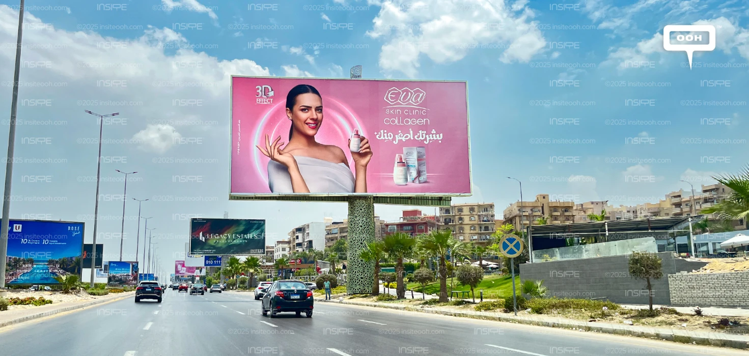 Billboards Celebrate the Eva Skin Clinic Collagen Range for Younger ...