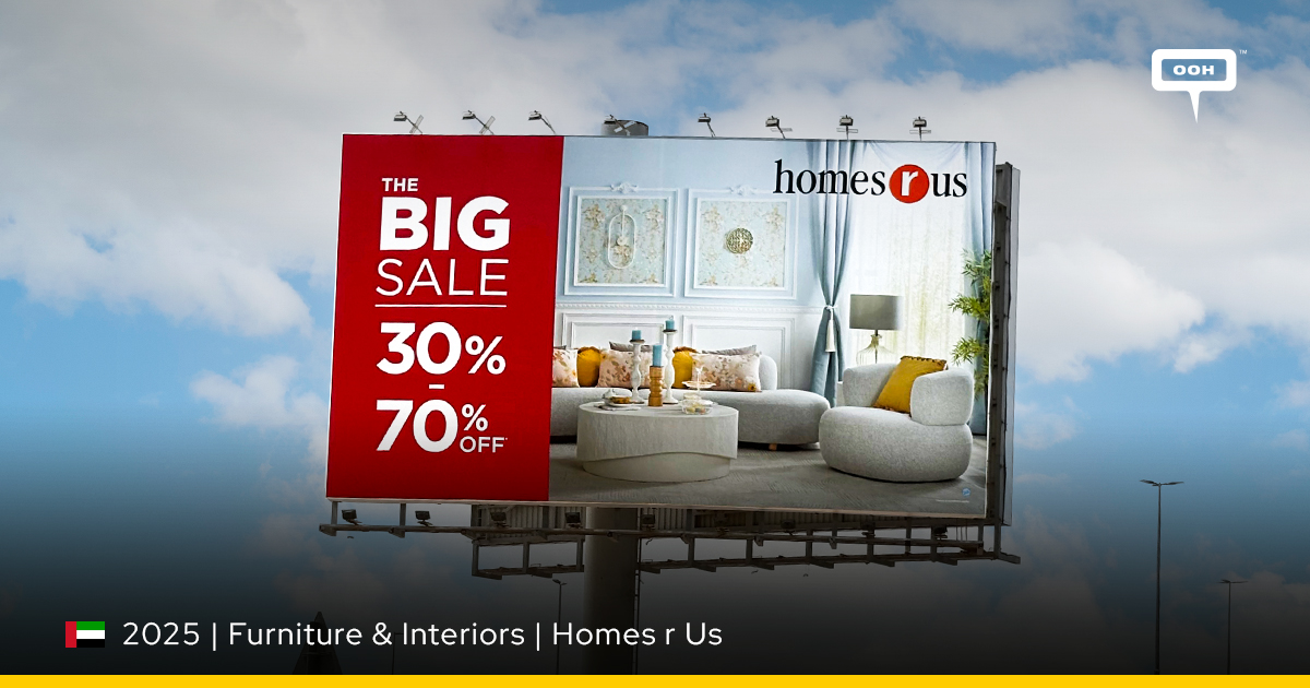 Homes r us Commands OOH with Enticing Offers Across Emirates - INSITE ...