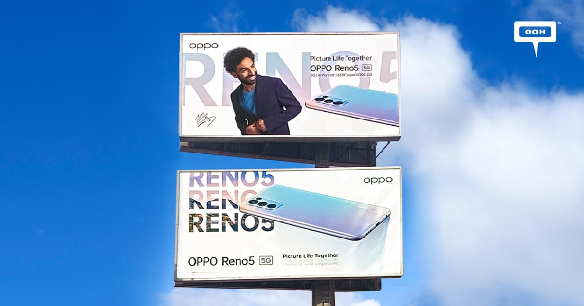 OPPO introduces the new Reno5 with Mo Salah on Egypt's billboards ...