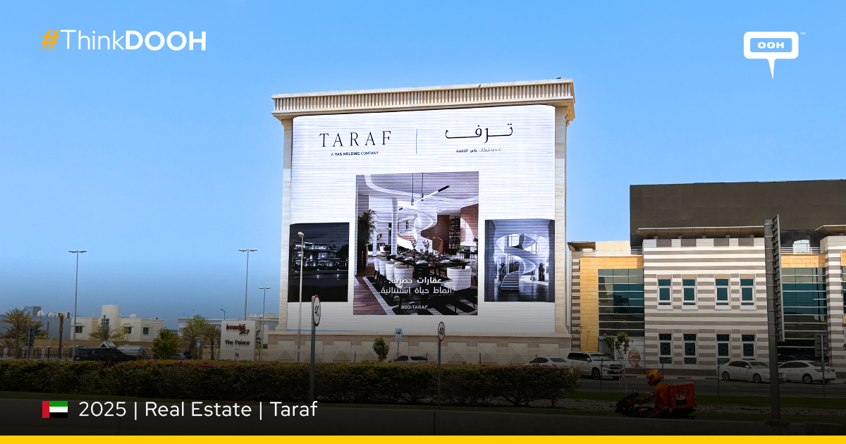 Taraf Showcases Timeless Living with Its Latest DOOH Campaign Across ...