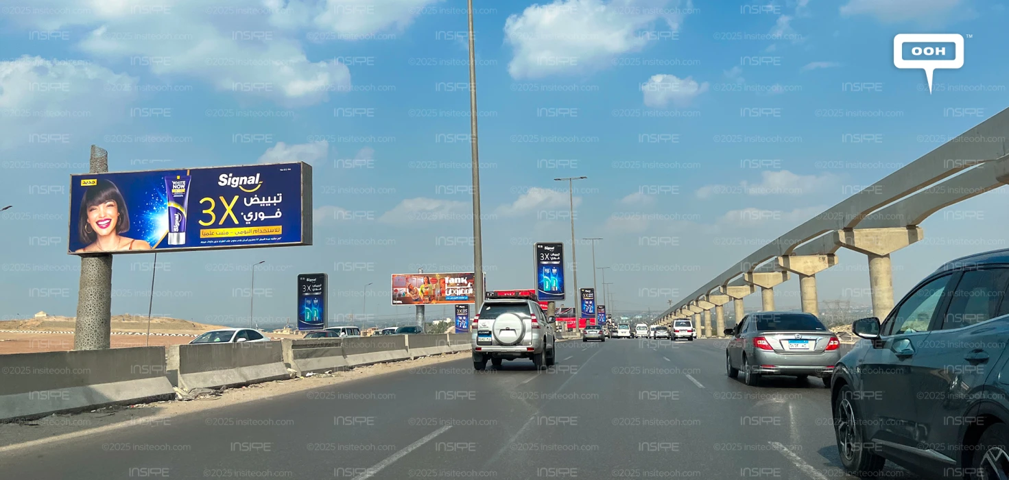 Signal Keeps It Simple and Striking on Egypt’s Outdoor Advertising ...