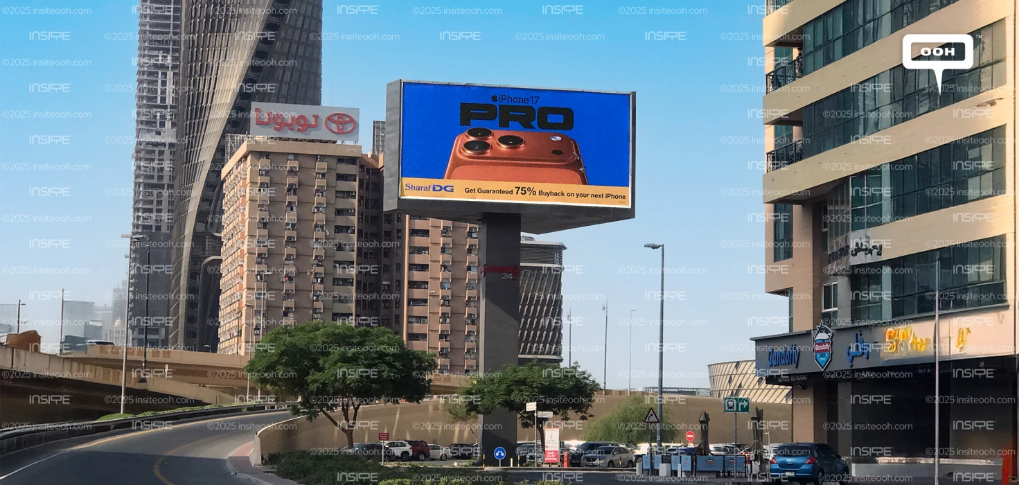 Sharaf DG's New OOH Campaign Offers Buyback Deals on the iPhone 17 Pro ...
