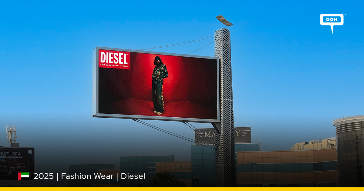 Diesel & Marwan Pablo’s UAE Billboard Doesn’t Need to Say a Word ...